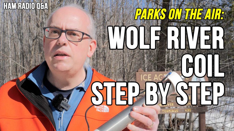 Using the Wolf River Coil portable antenna. Parks on the Air (POTA K ...