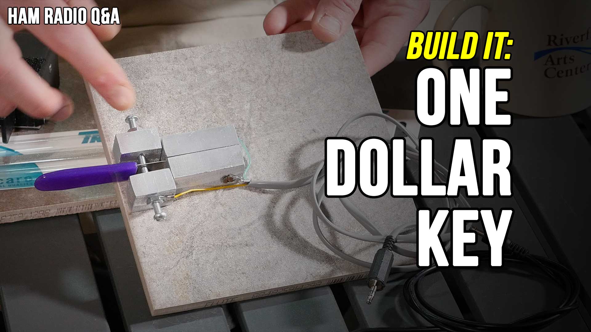 Build it: One dollar morse code key - KB9VBR Antennas