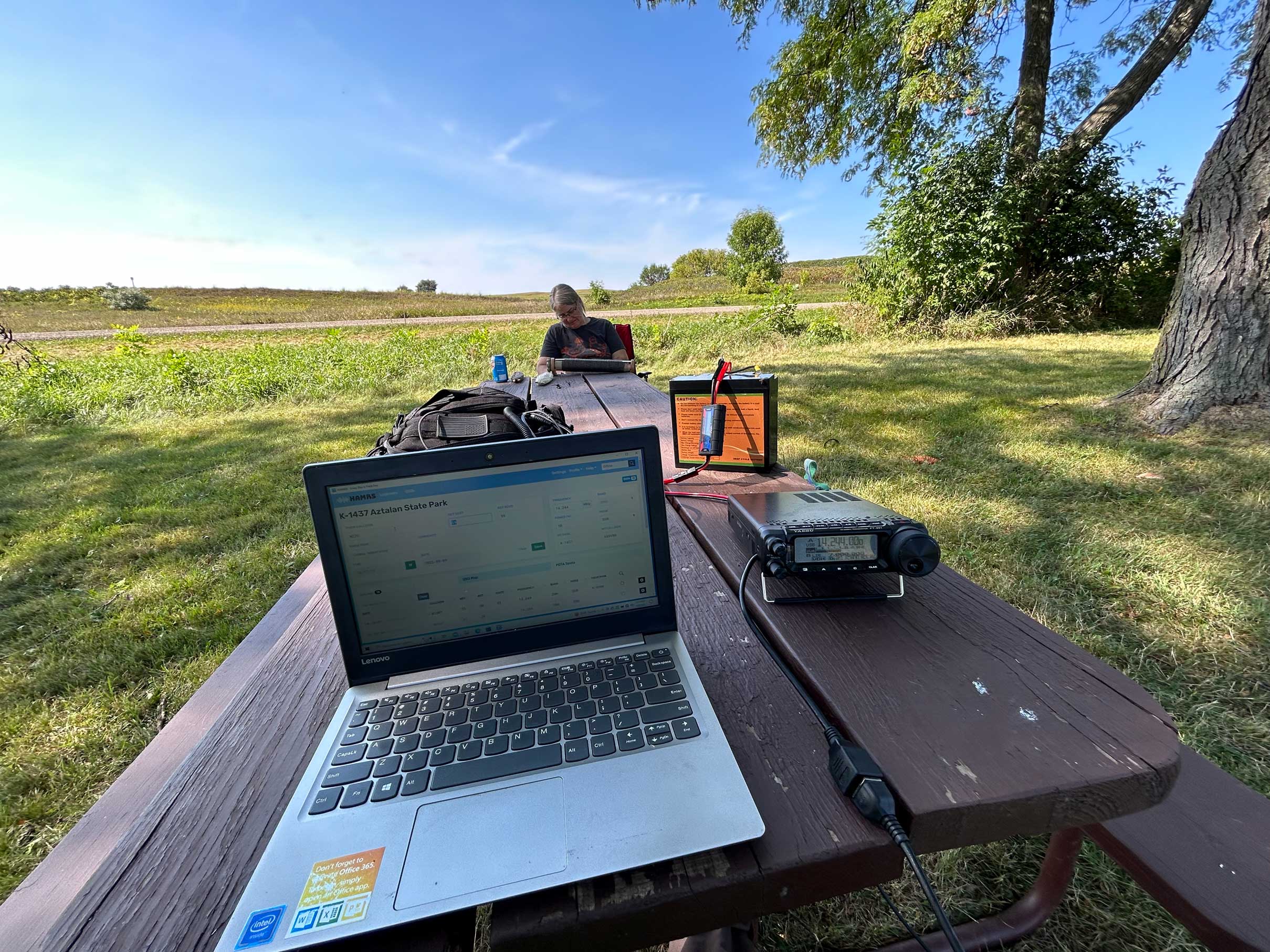 Activation Log: The mystery of Aztalan - KB9VBR Antennas