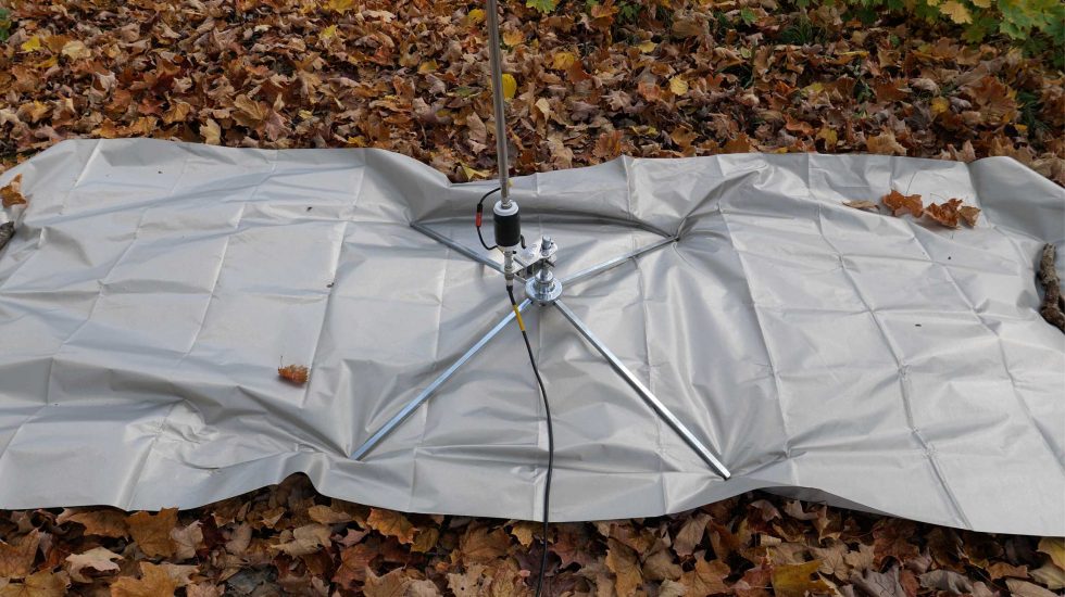 This is the new magic carpet! Faraday cloth ground network - KB9VBR ...