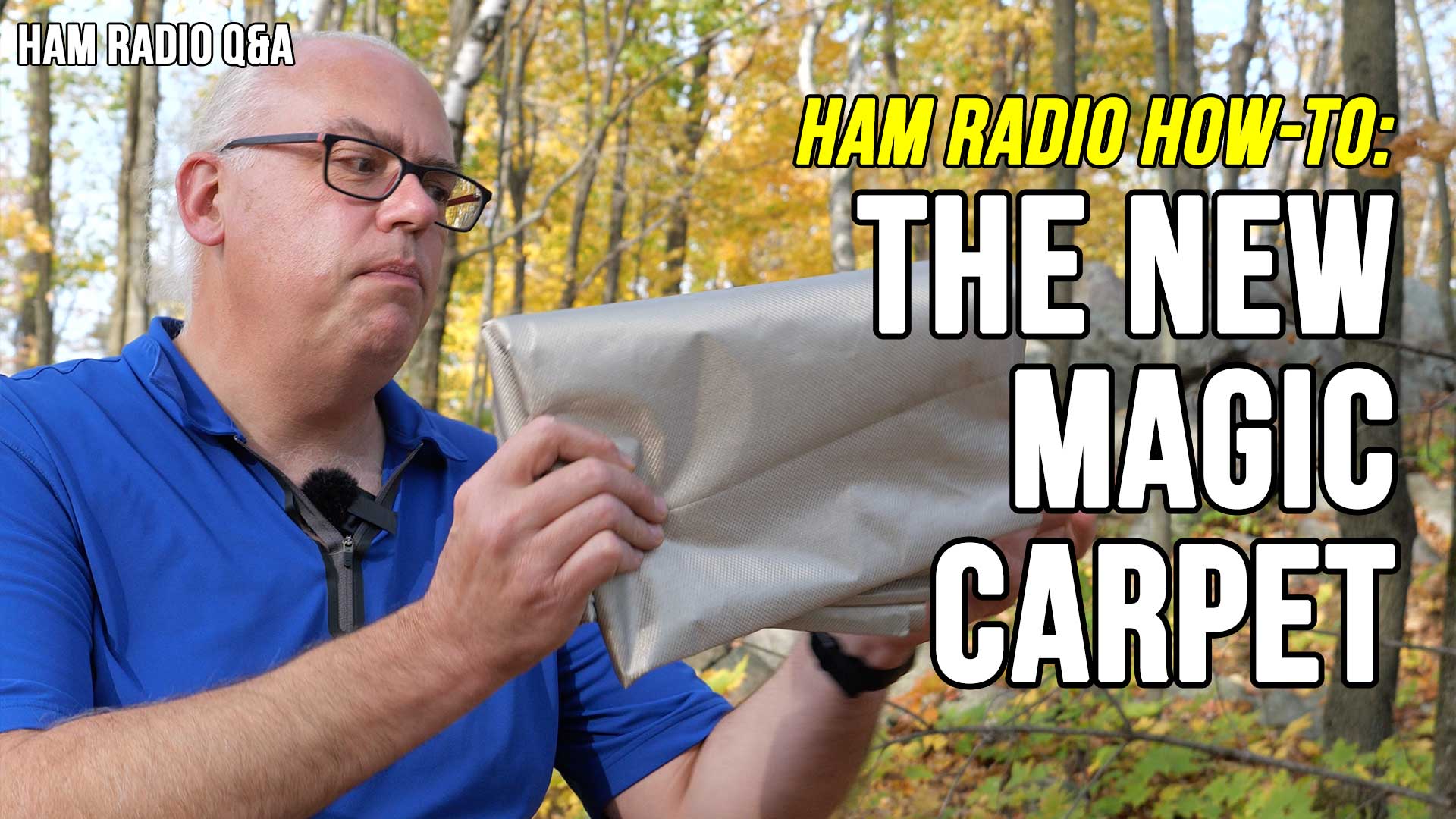 This is the new magic carpet! Faraday cloth ground network - KB9VBR ...